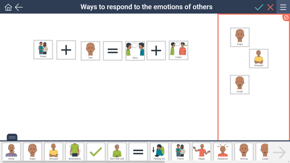 Ways of responding to the emotions of others (Advanced) | SECCA