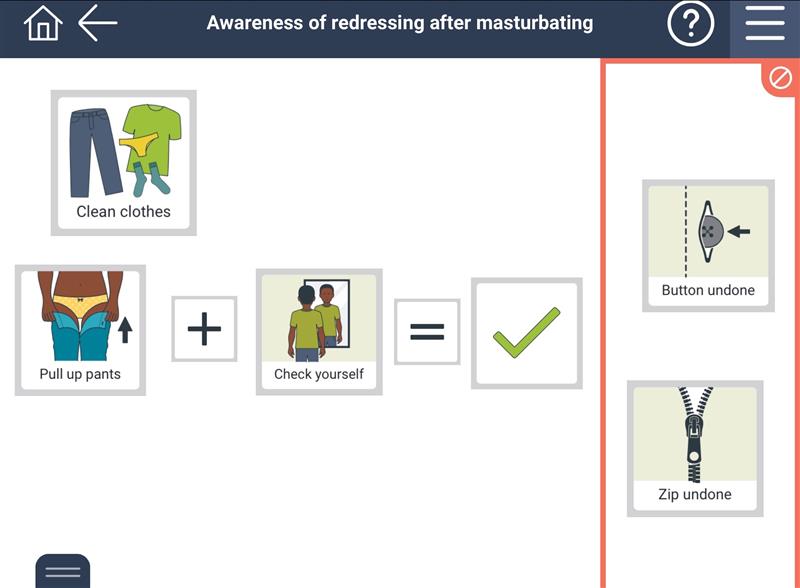 Awareness of redressing after masturbation (Kimberley Kriol) | SECCA