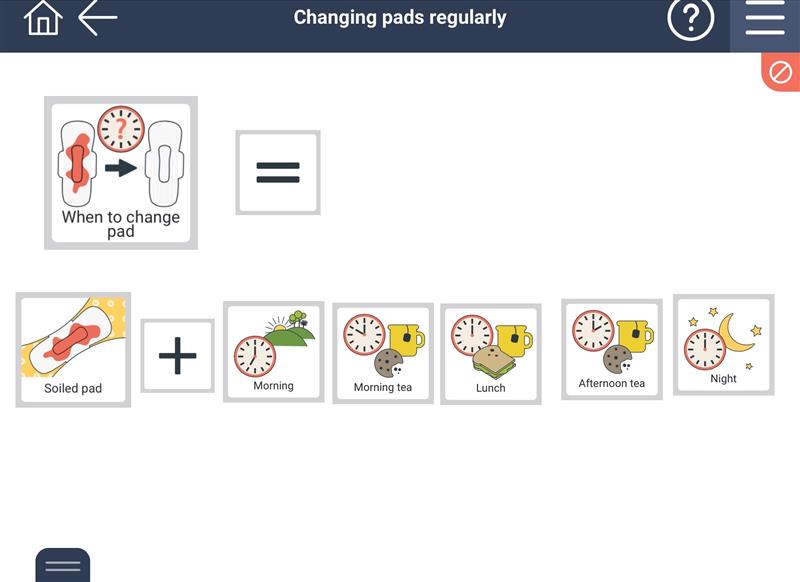 Changing pads regularly (Kimberley Kriol) | SECCA